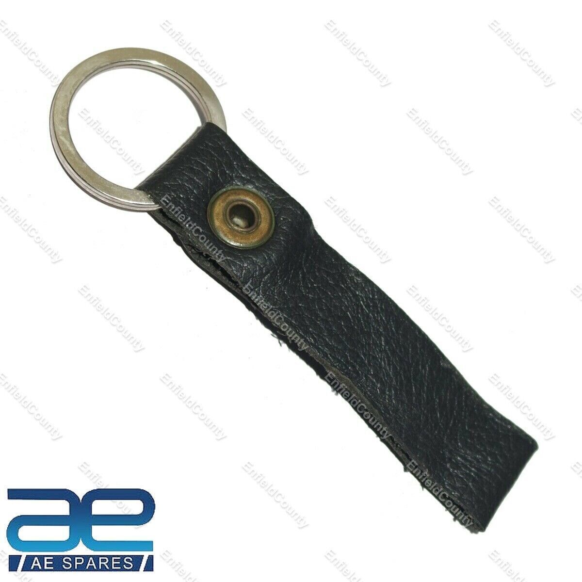 For Royal Enfield Bullet Black Leather Key Ring Key fob Chain 3 Unit | eBay