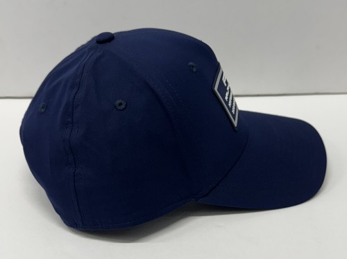 RLX Ralph Lauren Adjustable SnapBack Hat Cap Navy Blue Logo Golf Preppy ...
