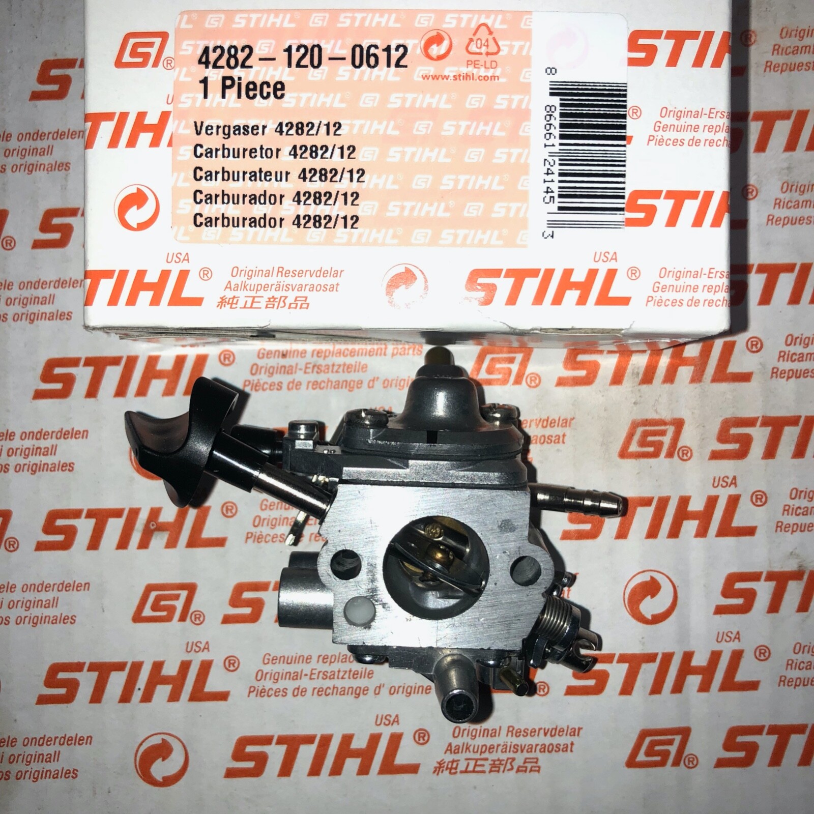 STIHL BR550 BR600 CARBURETOR C1Q S185 4282 120 0612 OEM | eBay