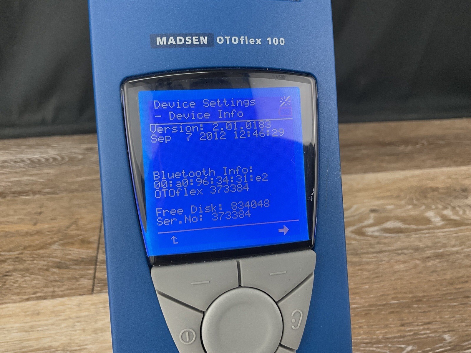 Madsen OTOflex 100 Handheld Tympanometer 8-04-04900 Ear Analyzer w ...