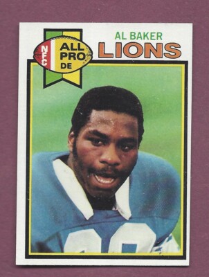 RAZOR SHARP PACK FRESH 1979 TOPPS FOOTBALL #75 AL BAKER ROOKIE .99 SH ...
