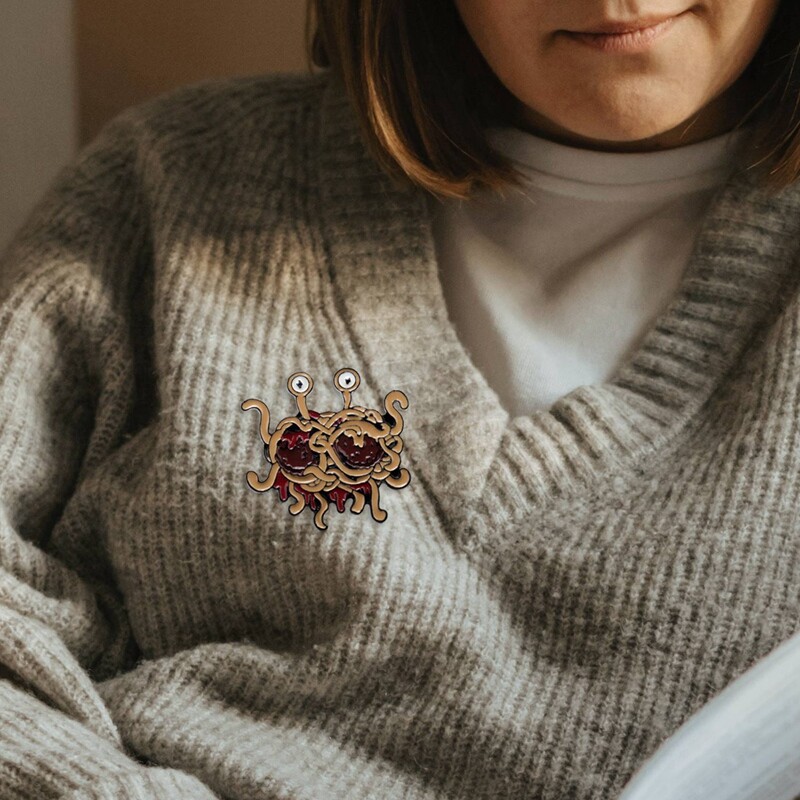 Pin Fsm Enamel Pin Ramen Funny Flair Brooch Jeans Shirt Coat Lapel5901 ...