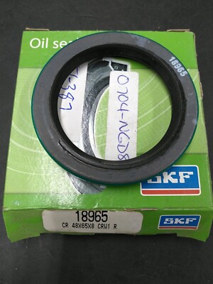 SKF 18965 Metric Shaft Seal 48x65x8 Single-lip w/ Inner Spring | eBay