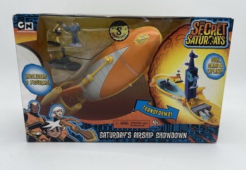 Secret Saturdays Airship Showdown Zak Hibagon Figure Cartoon Network ...