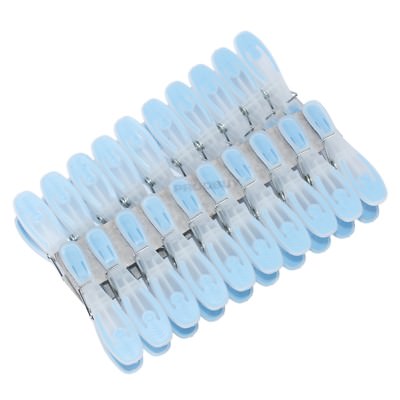 Addis Plastic Soft Touch Grip Clothes Laundry Pegs Rotary Airer Washing ...