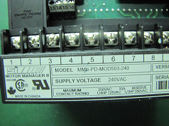 GE Multilin SI MOTOR MANAGER II MMII-PD-MOD503-240,used | eBay