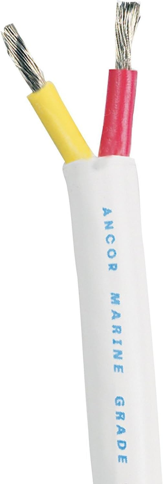 124102 Marine Grade Duplex Cable, 10 AWG, Flat Red/Yellow, 25 Feet | eBay