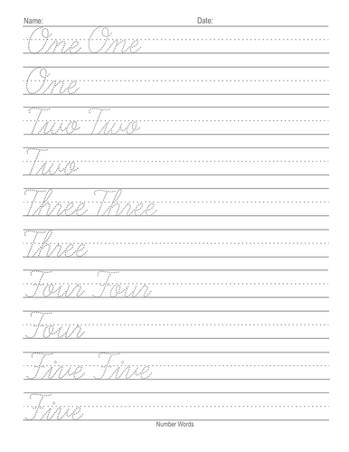 Cursive Handwriting Workbook for Kids: Cursive for Beginners Workbook ...