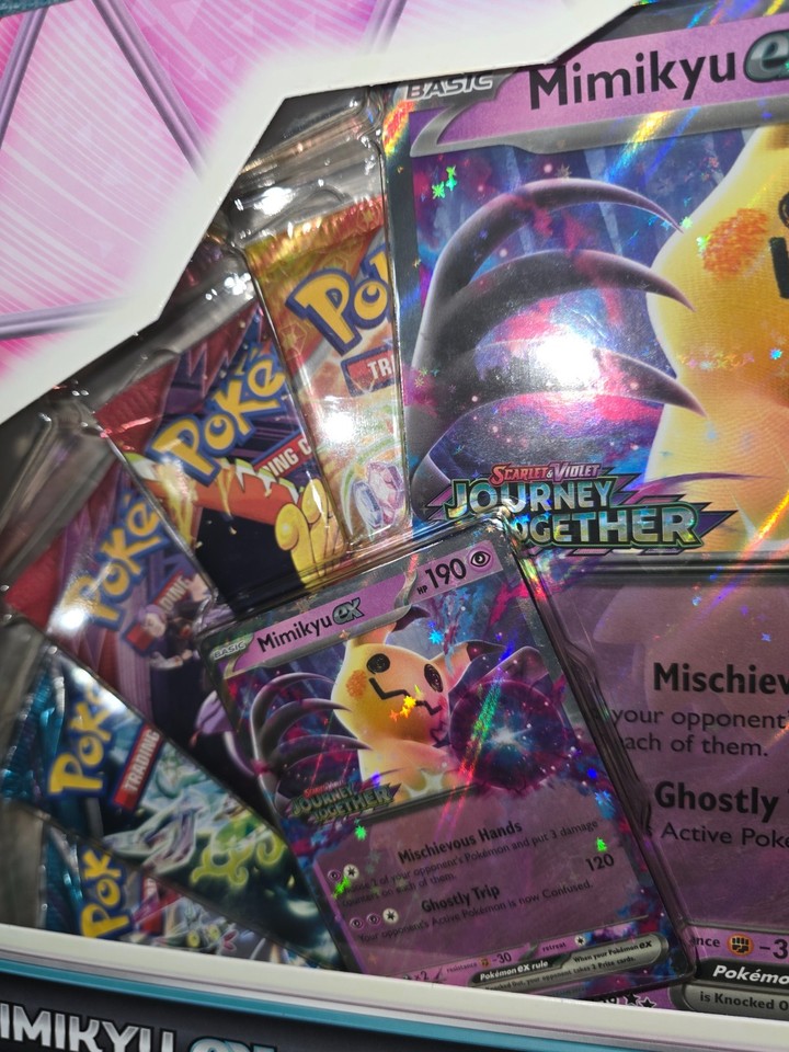 Pokémon Mimikyu ex & Alcremie ex Premium Collection Box 10 packs! New ...