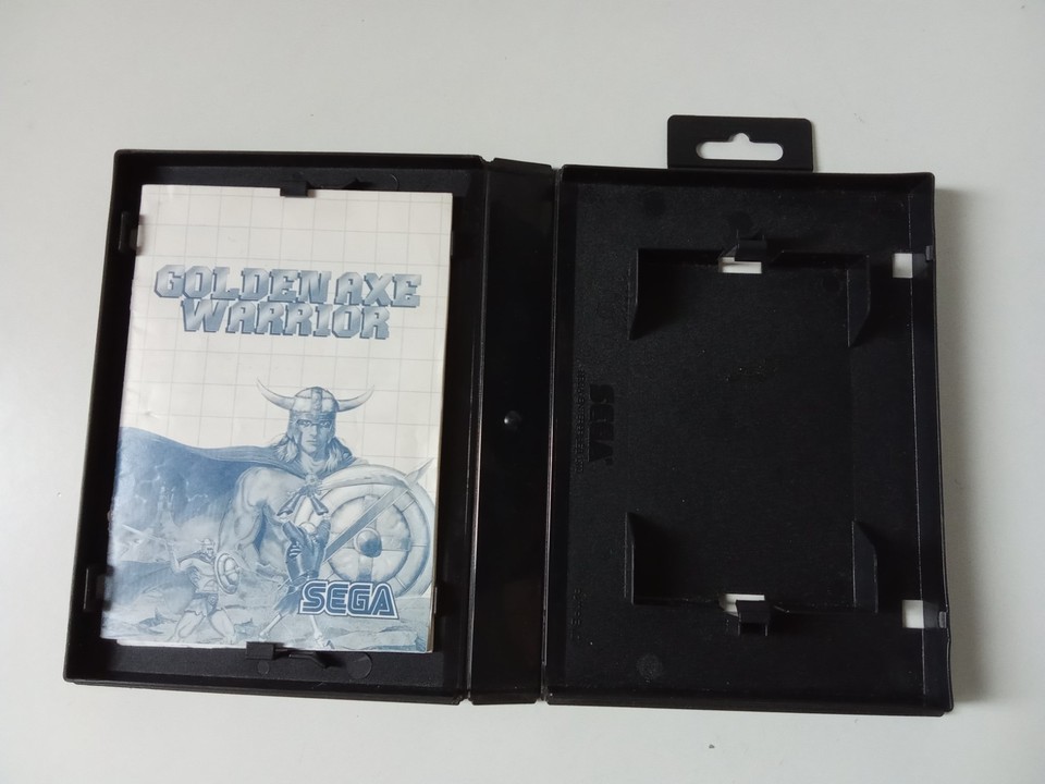 Boite & Notice Golden Axe Warrior - SEGA Master System [NO GAME] | eBay