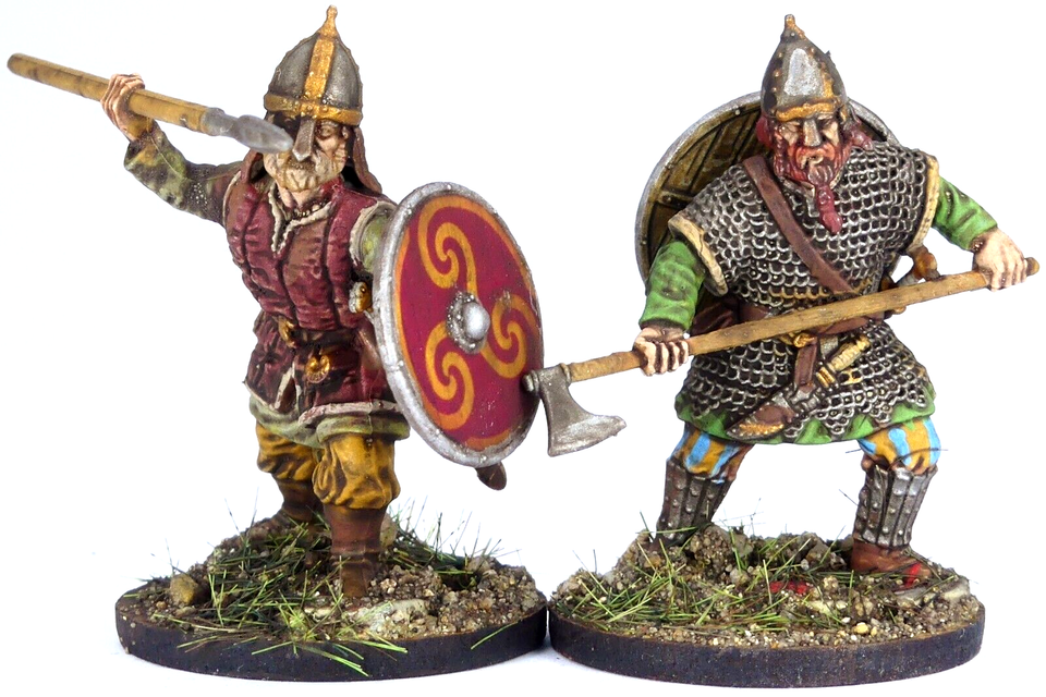 Victrix 28mm Rus Vikings Infantry Saga Dark Ages Medieval 24 Painted ...