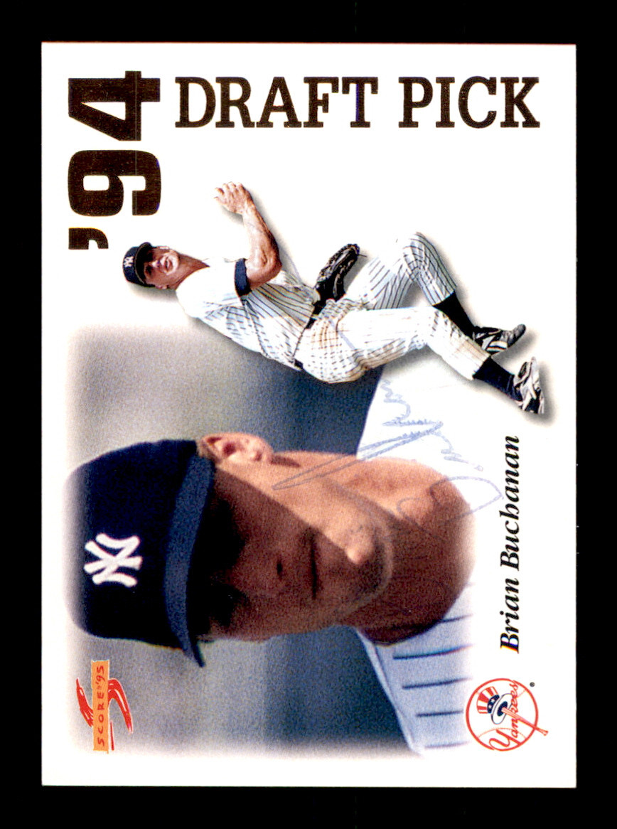 1995 Score - Brian Buchanan - On Card Autograph (FADED) | eBay