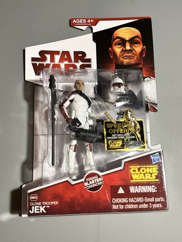 Hasbro Star Wars The Clone Wars CW38 CLONE TROOPER JEK Sealed Figure | eBay