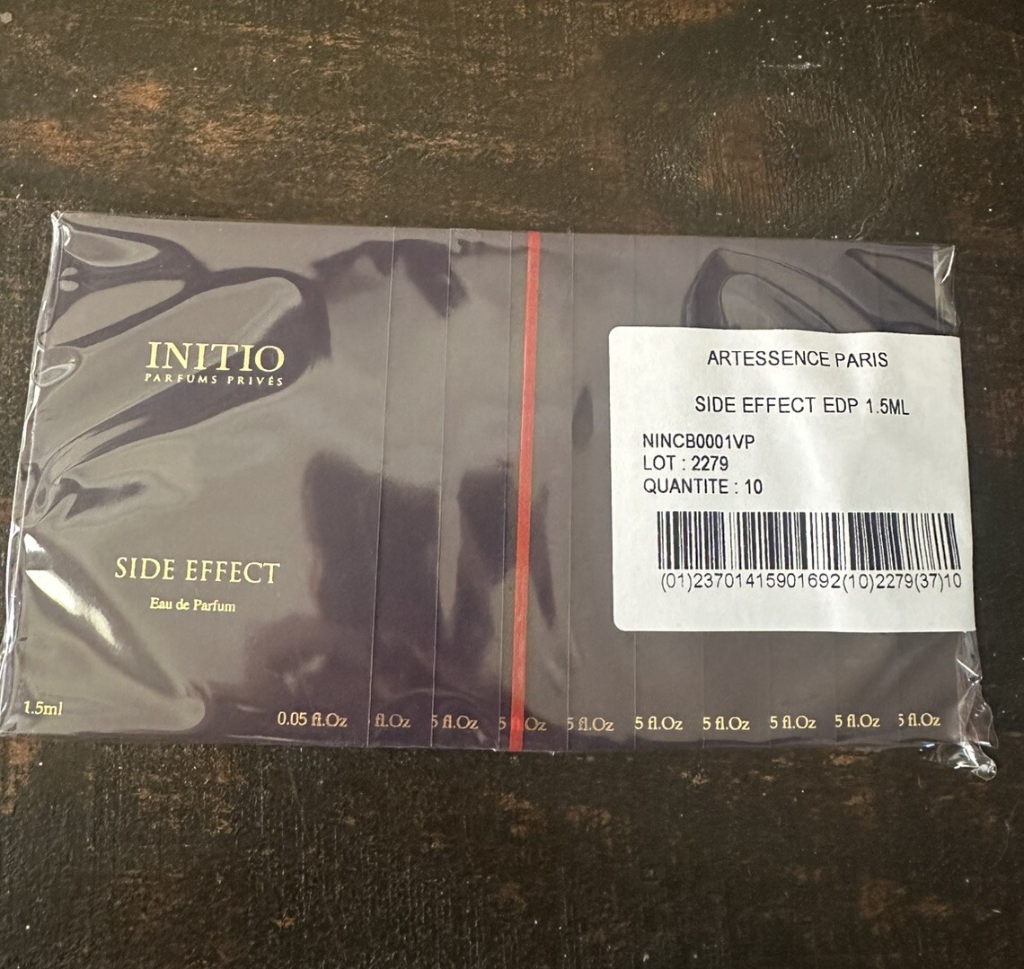 Initio parfums Side Effect Sample 10 pack 1.5ml | eBay