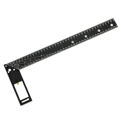 Multifunctional Right Angle Ruler 90 Degree Multi-Holes High Carbon ...