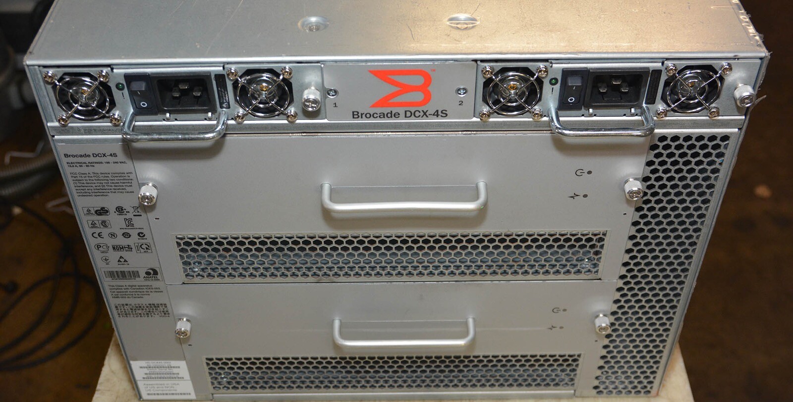 Brocade DCX-4S HD-DCX4S-0002 Loaded!! | eBay