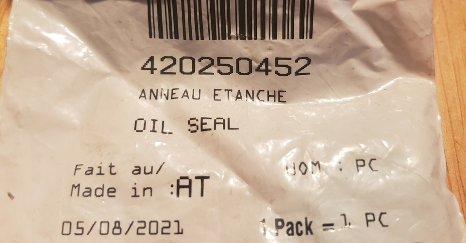 Can-Am 420250452 BRP Oil Seal | eBay
