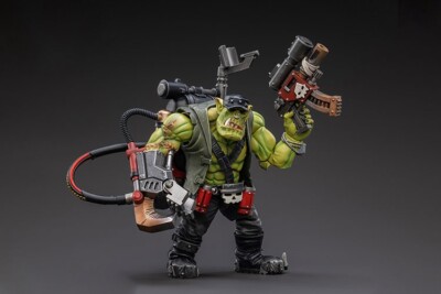 New 1/18 JOYTOY Warhammer 40K Ork Kommandos Nob Nazbog Action Figure In ...