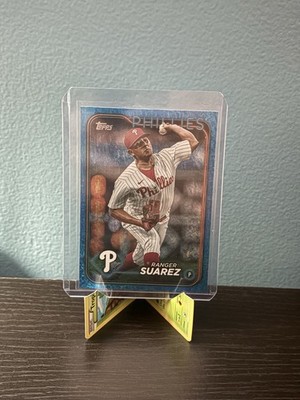 2024 Topps Series 1 Blue Holofoil /999 Ranger Suarez #229 Philadelphia ...