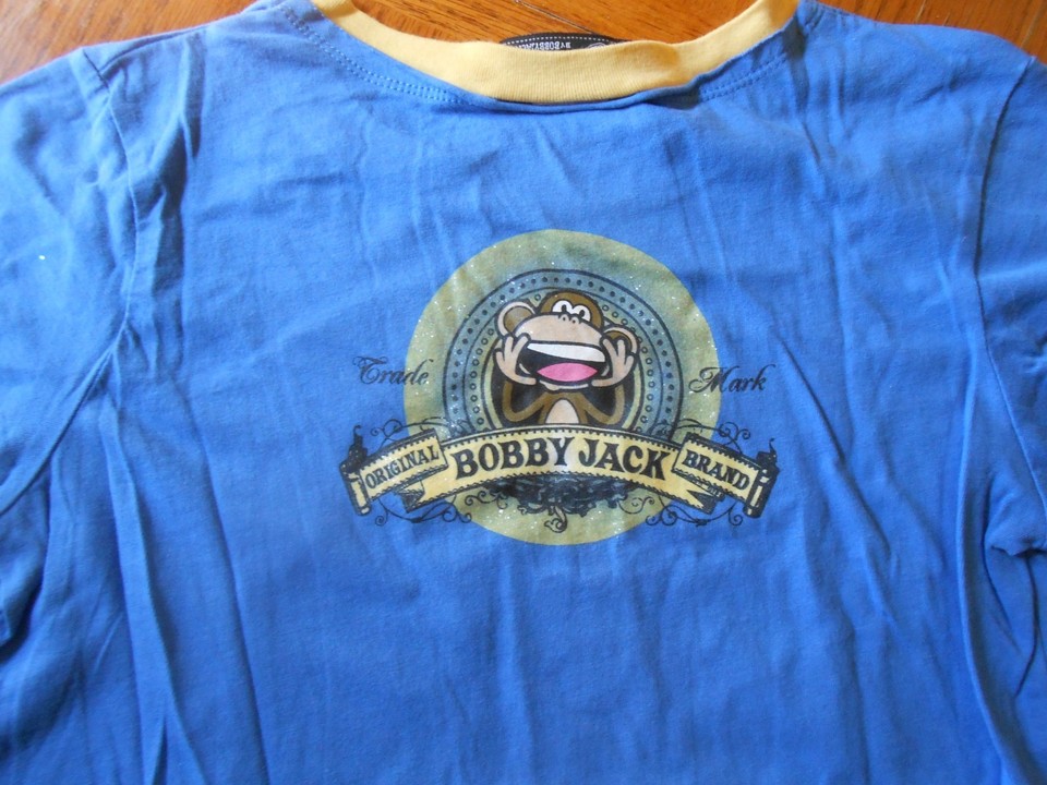 BOBBY JACK ORIGINAL "Confident About Me" Blue Shirt/Top Size X LARGE ...