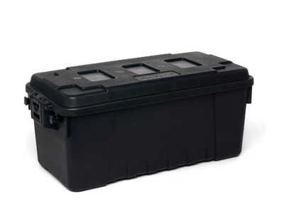 Plano 17-Gallon Lockable Storage Box (Black) | Durable All-Purpose ...