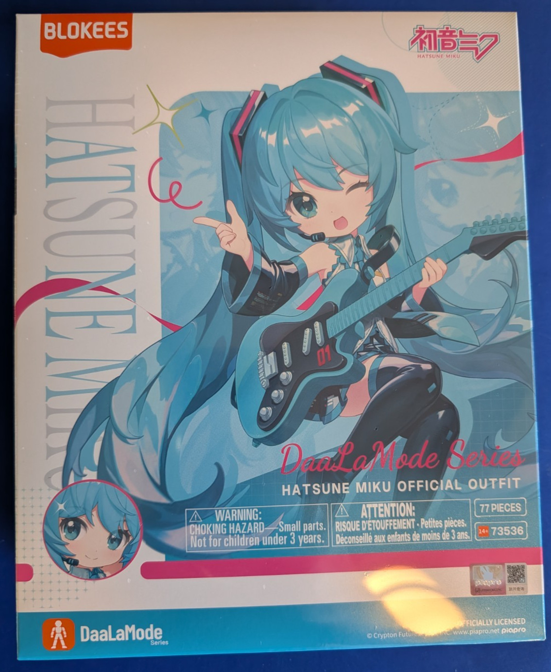Blokees DaalaMode Series Hatsune Miku Official Outfit Style Figure ...