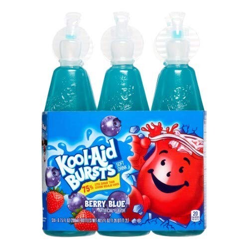 Kool-Aid Bursts Berry Blue Ready-To-Drink, 6 ct - 6.75 fl oz Bottles | eBay