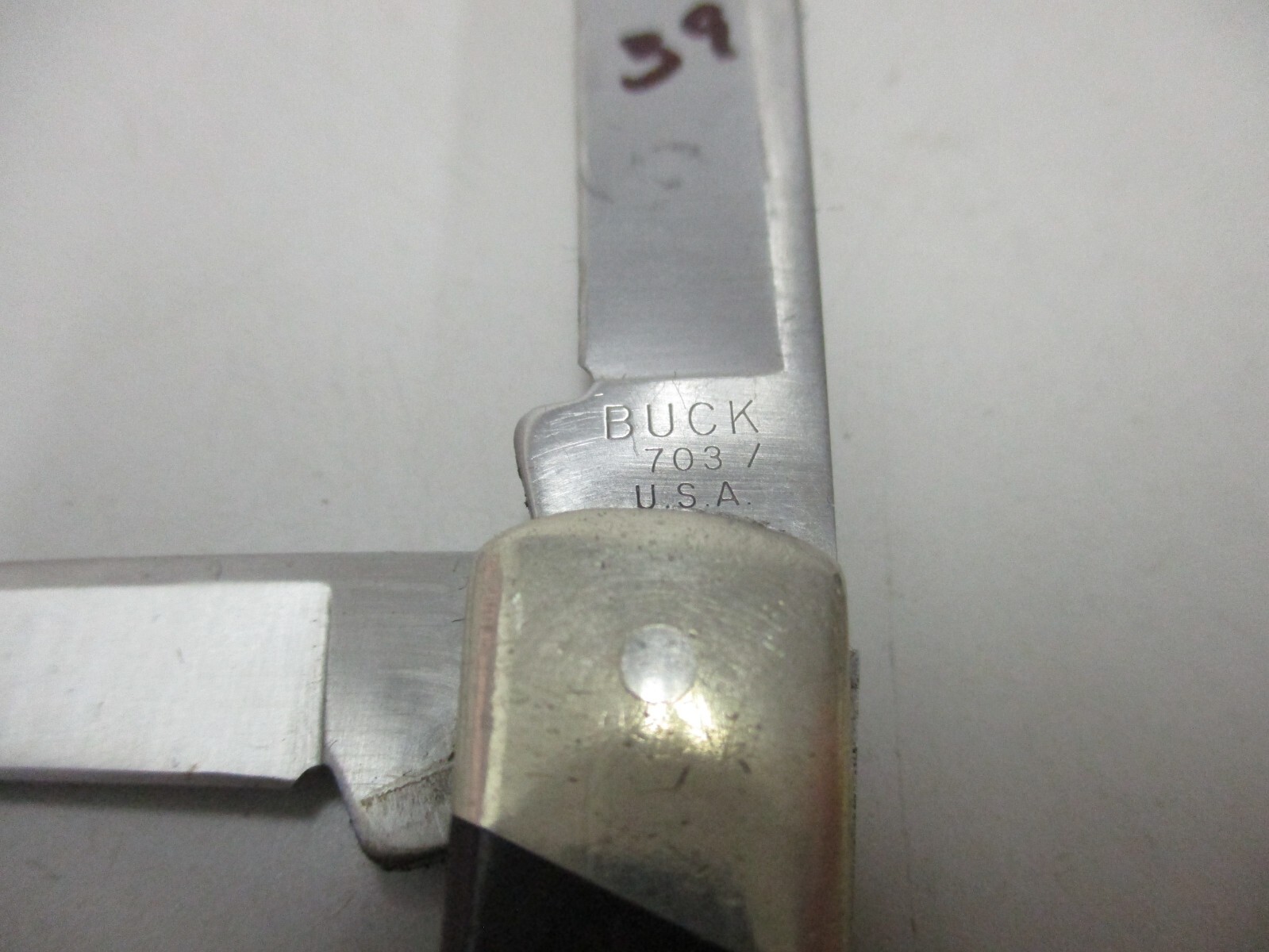 Buck 703 Colt - 3 Plain Blade Folding Pocket Knife USA | eBay