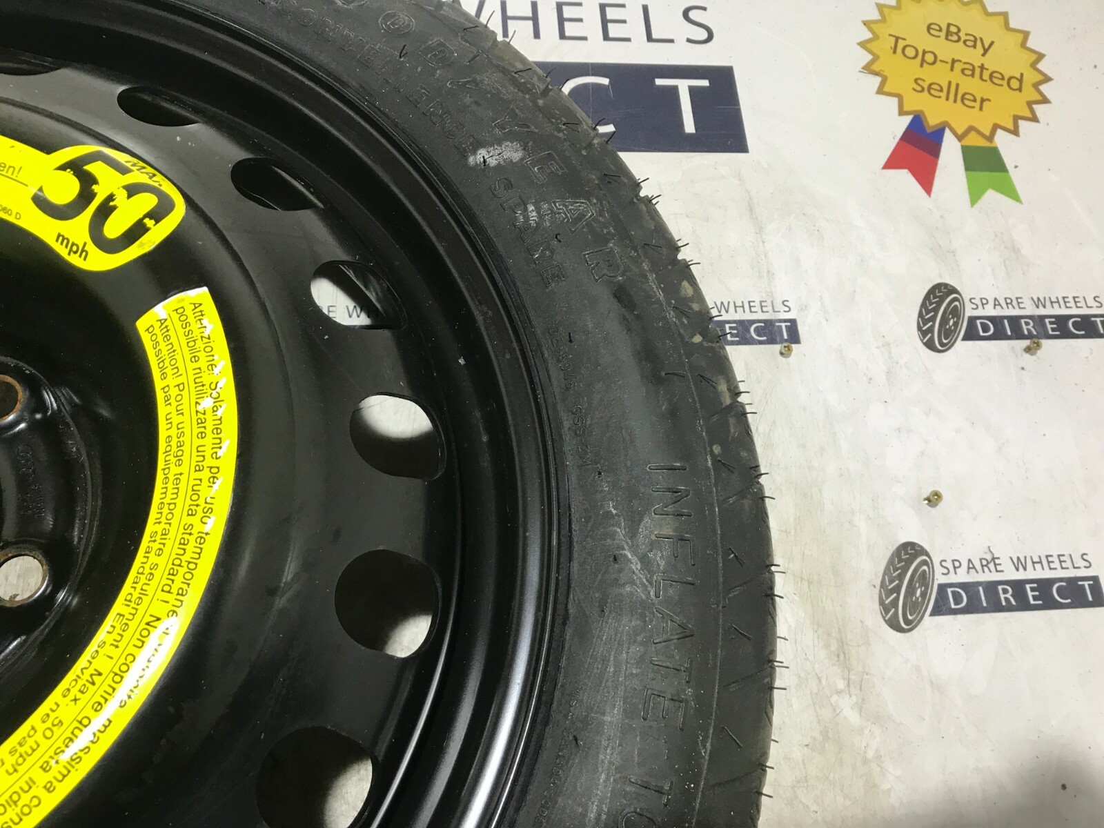 2010 - 2018 SEAT ALHAMBRA 17" SPARE SPACE SAVER WHEEL (VW7) | eBay UK