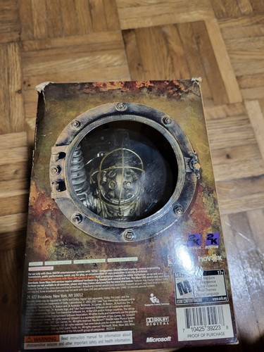 EXTREMELY RARE Bioshock Limited Edition Xbox 360 BIG DADDY FIGURINE ...