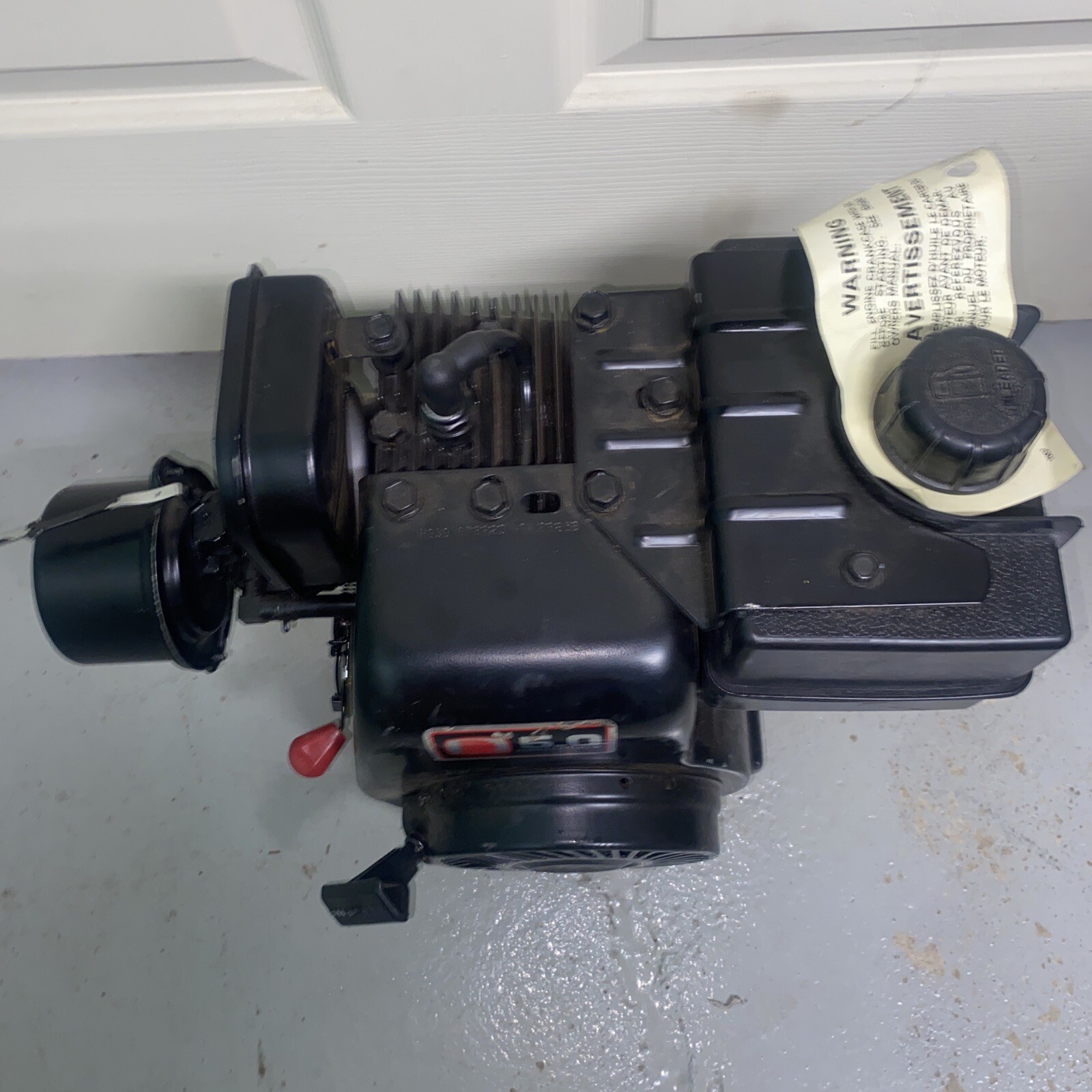 Tecumseh Vintage Nos HS50 Engine With 3/4 PTO Ball Bearing Crankshaft ...