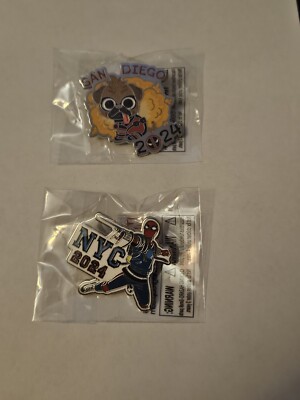 2024 Marvel Comic Con Pins SDCC San Diego Deadpool Dogpool NYCC ...