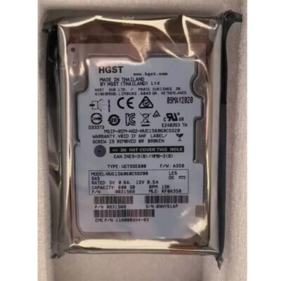 EMC 005050936 005050847 VNX V4-2S15-600 600G 15K 2.5" SAS HDD Hard ...