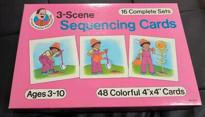 Vintage Frank Schaffer 3-Scene Sequencing Cards 48 Cards 1 Incomplete ...