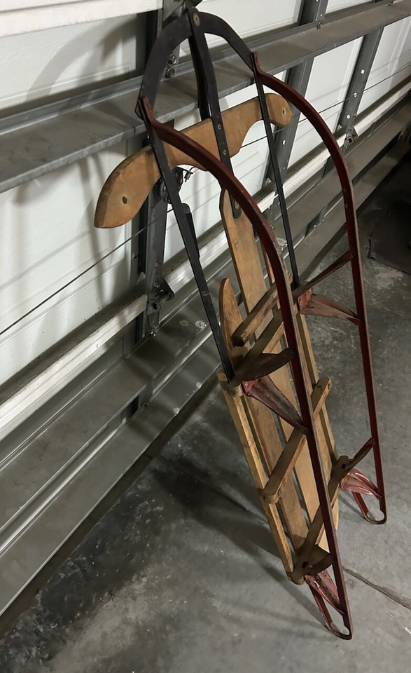 Vintage Speedaway Sled Paris Floating Steering 4 Feet | eBay