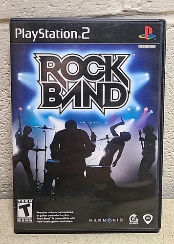 Rock Band PS2 PlayStation 2 - Complete CIB Music Video Game Excellent ...