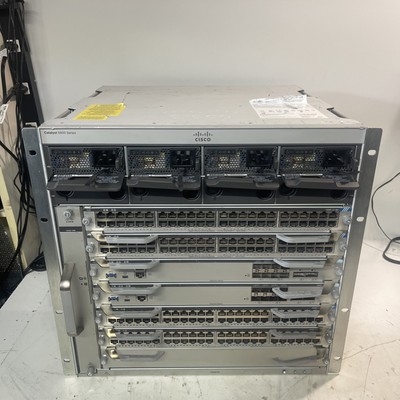 Cisco 9407 R Series 2x C9400-LC-48 U,2x C9400-SUP 1,2x C9400 ...