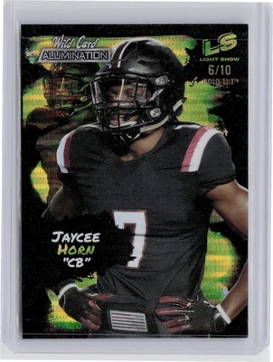 2021 Wild Card Alumination Jaycee Horn SN10 #LS-14 Gamecocks Light Show ...