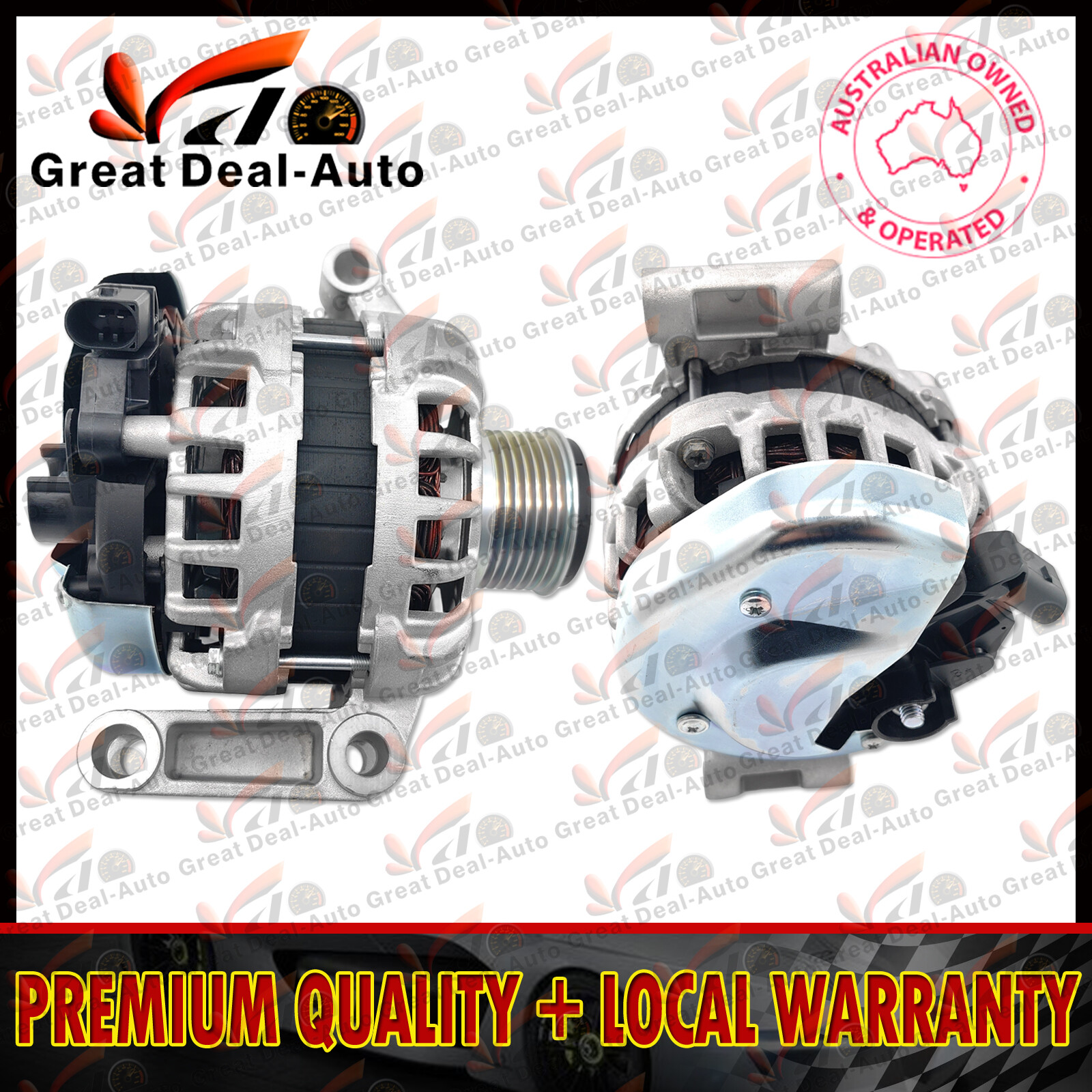 110A Alternator For Ford Ranger PX Series 1 P4AT P5AT 2.2L 3.2L Diesel ...