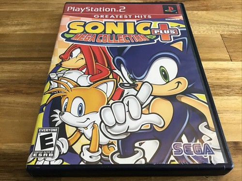 PS2 Sonic Mega Collection Plus Sony PlayStation 2 Greatest Hits Disc No ...