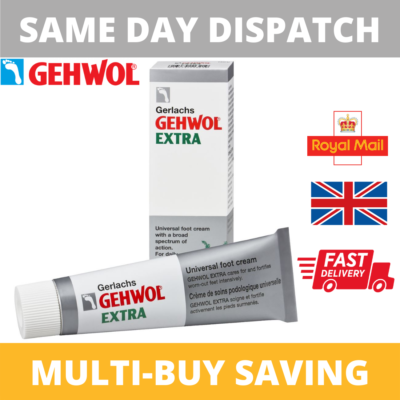Gehwol Extra Foot Cream 75ml | The Cream That Does It All | Diabetic ...