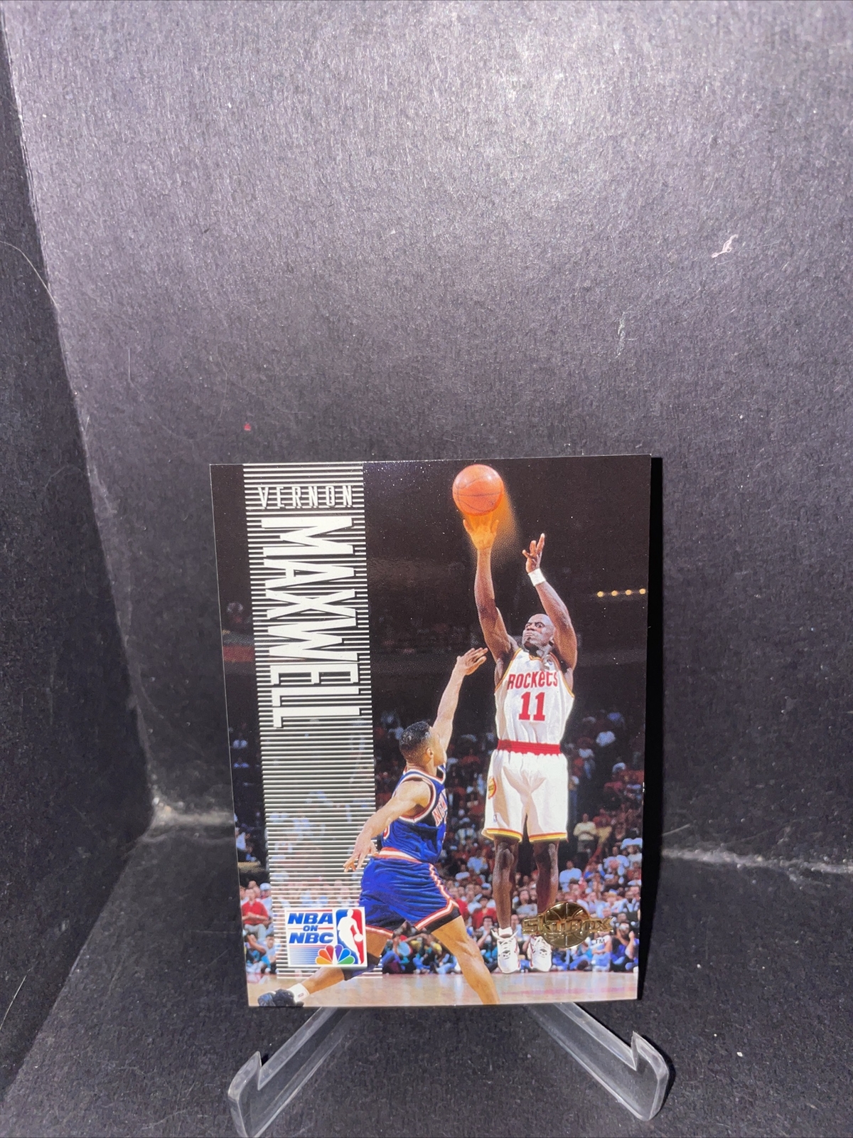 1994-95 SkyBox Premium Houston Rockets Basketball Card #185 Vernon ...
