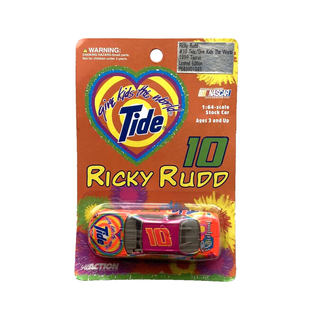 1999 Action | Ricky Rudd #10 Tide/Give the Kids the World 1:64 | eBay