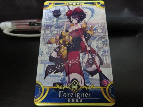 FGO Fate Grand Order Arcade Card Servant Katsushika Hokusai Foreigner b ...