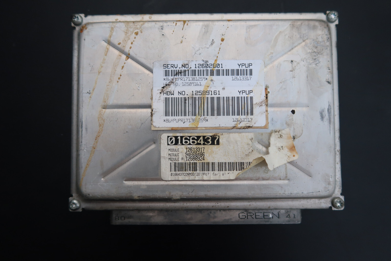 2005-2007 SILVERADO SIERRA ECM ENGINE COMPUTER (A29) 12602801 ypup ...