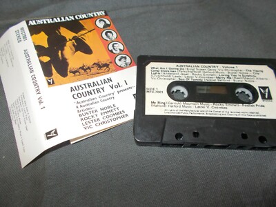 AUSTRALIAN COUNTRY VOL 1 - V/A - OZ CASSETTE TAPE -VGC- BUSTER NOBLE ...