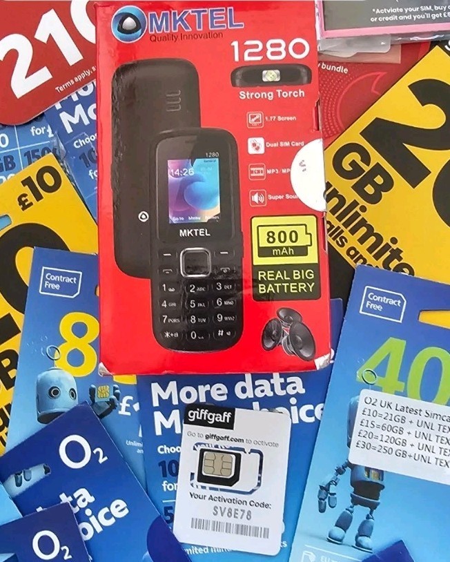 Unlocked SMALL GSM CHEAP SIMPLE BASIC DUAL SIM MOBILE PHONE SENIORS ...