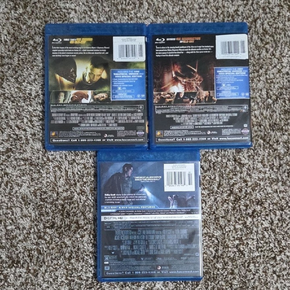 Alien 3 Movie Collection Blu-ray Set | eBay