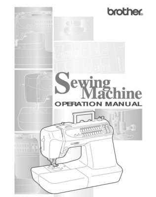 Brother CS-8072 Sewing Machine Owners Instruction Manual Reprint | eBay