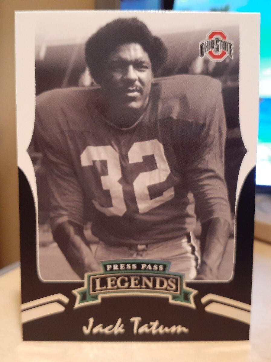 2006 Press Pass Legends Jack Tatum #73 OHIO STATE BUCKEYES PITTSBURGH ...